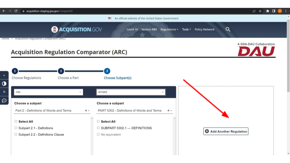 (ARC) User Guide | Acquisition.GOV